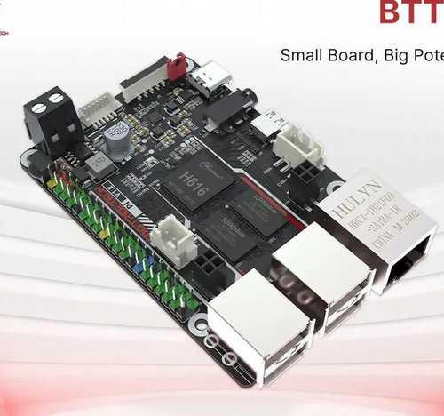 Одноплатный компьютер BTT PI, 4ядра,1Gb,USB,hdmi