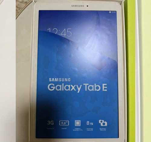 Samsung galaxy Tab E sm t561