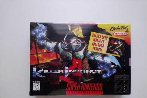 Картридж Killer Instinct Super Nintendo новый