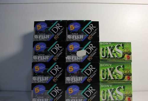 Аудиокассеты Fuji DR60 + Sony UX-S CD90 (5 pack)