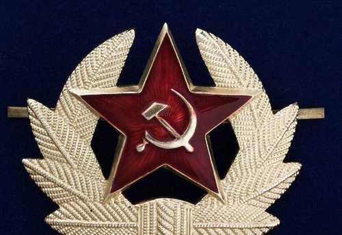 Кокарда звезда СССР