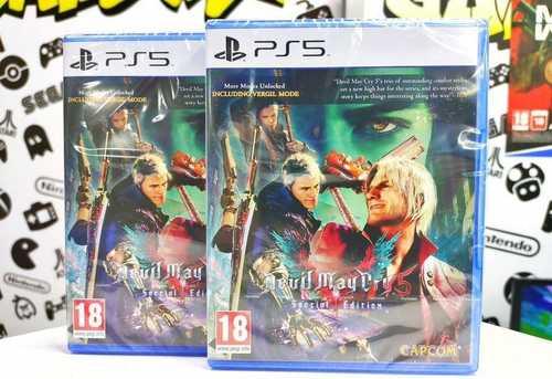 Devil May Cry 5 Special Edition (PS5) Новый Диск
