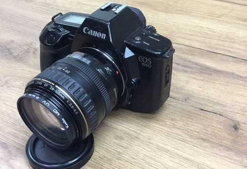 Canon EOS 650 + Canon zoom lens EF 28-105/3,5-4,5