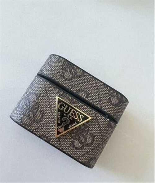 Брендовый чехол Guess для airpods