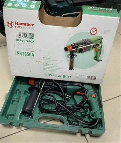 Перфоратор hammer prt650a новый