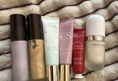 Базы под макияж Becca Clarins Marc Jacobs