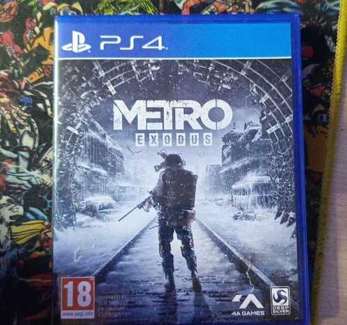 Игра Метро исход(на русском) PS4