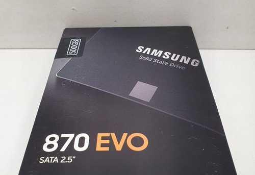 Твердотельный диск 500Gb Samsung 870 EVO MZ-77E500