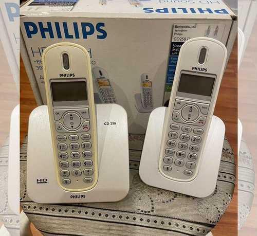 Радиотелефон Philips CD250 DUO