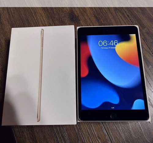 iPad mini 4 128gb gold