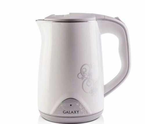 Электрический чайник galaxy GL0300, бежевый