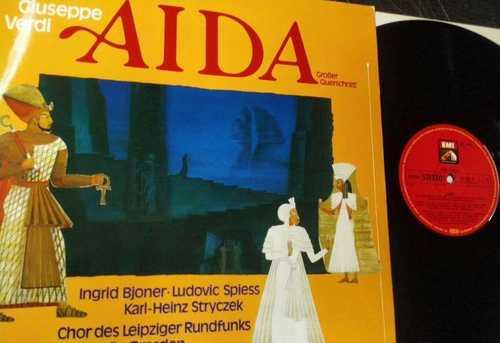 Верди Аида опера винил Германия 1979