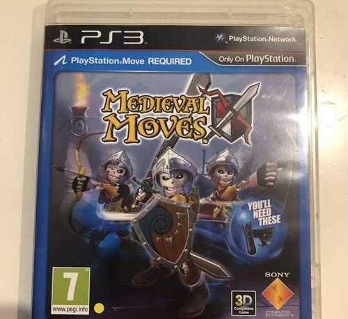 Диск на ps3 medieval moves