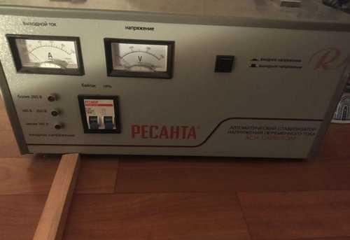 Стабилизатор напряжения 12 кВт ресанта