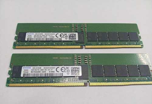 Оперативная память Samsung 32Gb ECC 2 планки