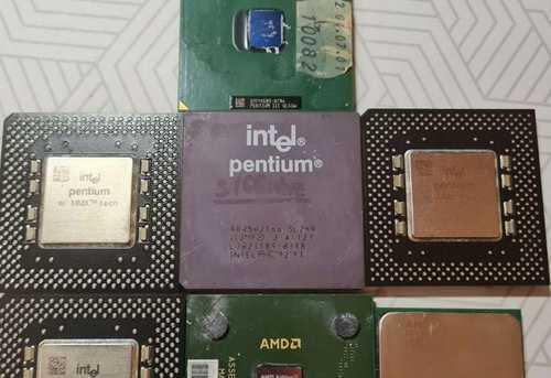 Раритетные процессоры Intel Pentium Amd