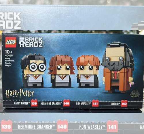 Lego Brickheadz 40495 Гарри, Гермиона, Рон, Хагрид