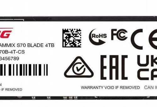 Новый Накопитель SSD A-Data PCIe 4.0 x4 4TB