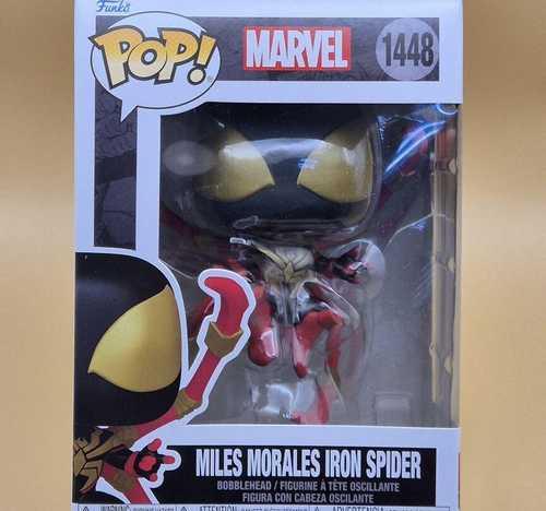 Фигурка Funko POP Miles Morales Iron Spider (1448)