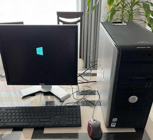 Компьютер Dell Optiplex 755 с монитором 19"