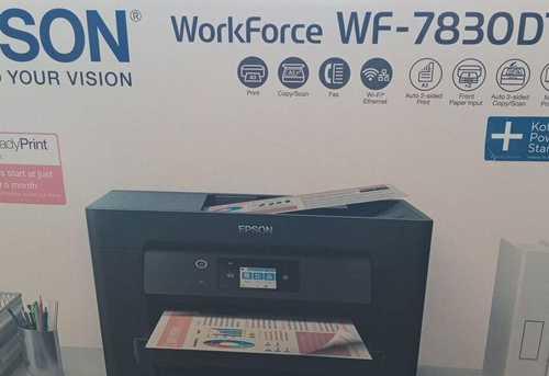 Мфу Epson Workforce WF-7830dtwf-A3+