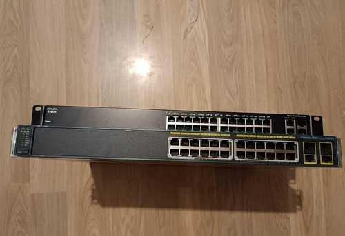 POE Коммутатор cisco ws-c2960-24pc-l и sf 200-24p