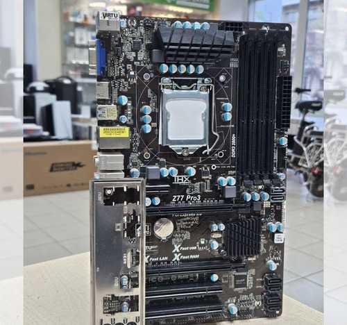 Материнская плата ASRock Z77 Pro3 LGA1155