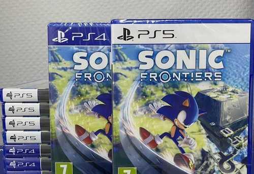 Диски PS5 и PS4 Sonic Frontiers (новые)