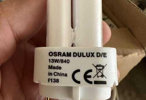 Лампа люминесцентная Osram 13W/840 G24q-1
