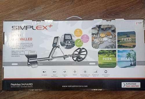 Металлоискатель nokta makro simplex plus