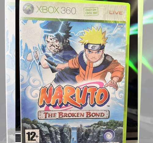 Лицензионный диск Naruto the Broken Bond xbox 360