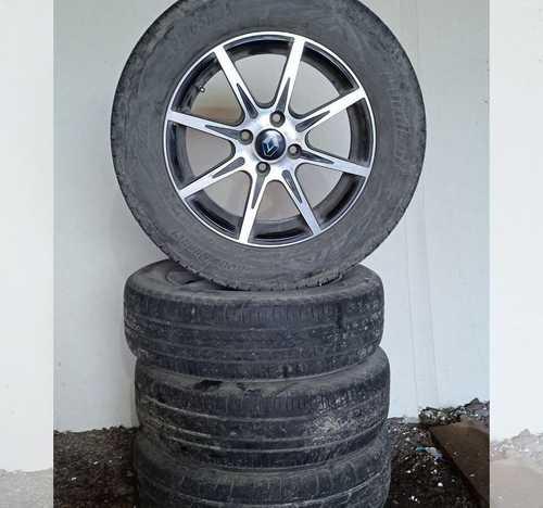 Литье диски r15 4x100 с резиной