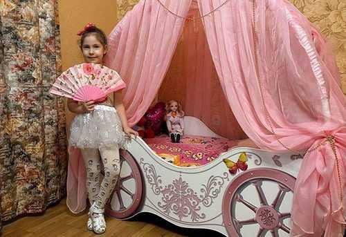 Кровать- карета для принцессы