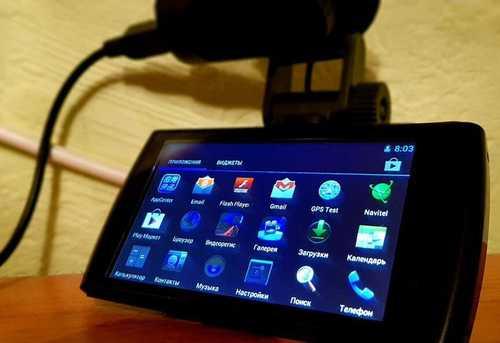 Видеорегистратор на Android, GPS, Wi-fi, Full HD