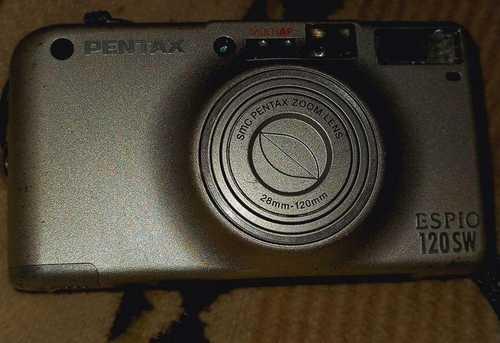 Плёночный фотоаппарат pentax espio 120 SW