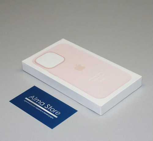 Оригинальный чехол Apple Silicone Case 13 Pro Pink