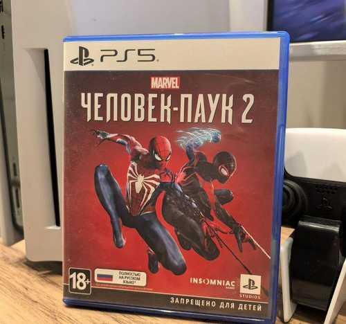 Человек паук 2 ps5 диск