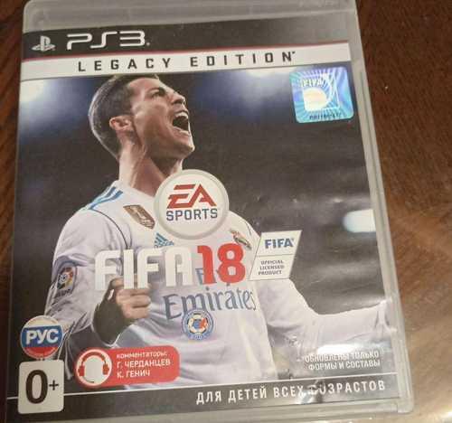 Fifa 18 Legacy Edition ps3 лицензия