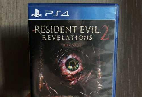 Resident Evil Revelations 2 PS4 disk
