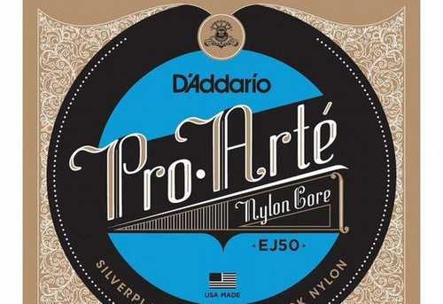 Струны для классической гитары D'Addario EJ50