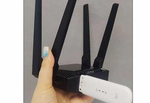 4G Модем + WiFi роутер под любой тариф