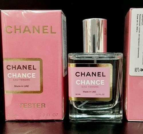 Chanel chance eau tendre натуральный тестер 58