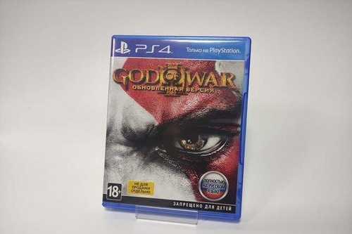 PS4 God Of War 3 (русская версия) бу