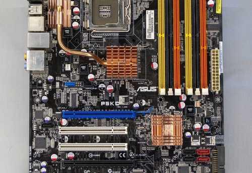 Материнская плата asus P5KC 775/ (DDR3/DDR2)