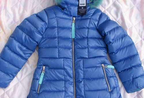 Новое теплое пальто пуховик зима до -40