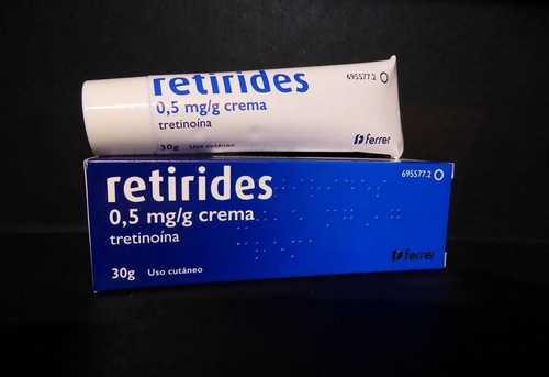 Retirides cream tretinoin 0,5