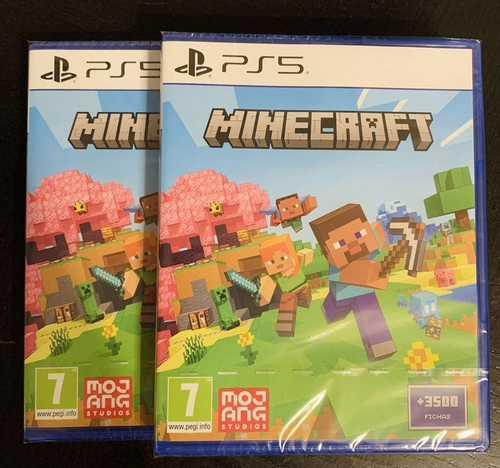 Minecraft New PS5 новый диск