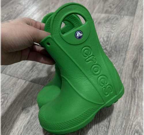 Резиновые сапоги crocs c7