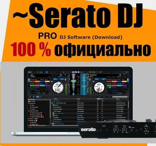 Serato DJ Pro (100% официально) DJ Software