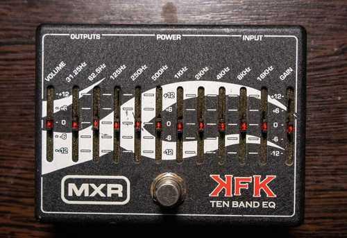 Гитарный эквалайзер MXR KFK Ten Band EQ